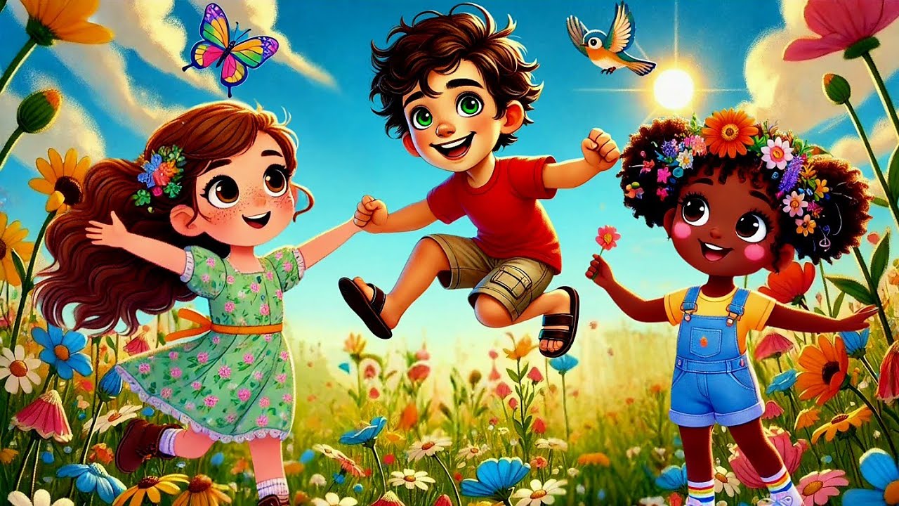Libre dans la nature 🌳 - Chanson magique pour enfants 🎵