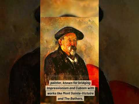 Who was Paul Cézanne #paulcézanne #frenchartist #shorts