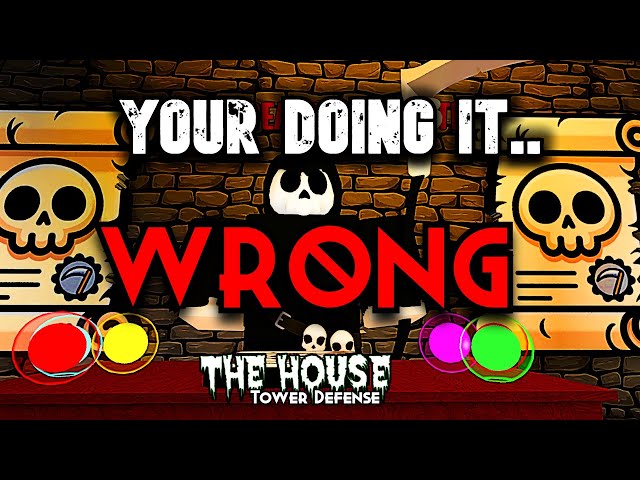 How to play Roblox The House TD