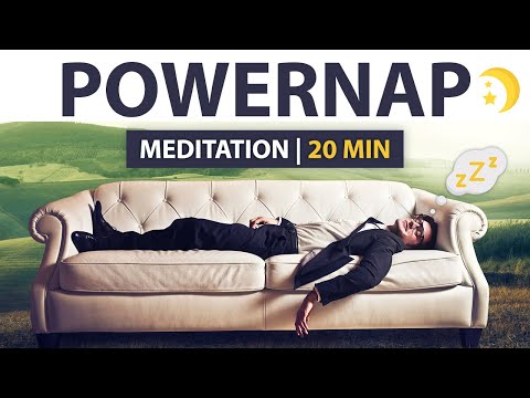 Powernap Meditation 20 Minuten | Mittagsschlaf Hypnose | NSDR