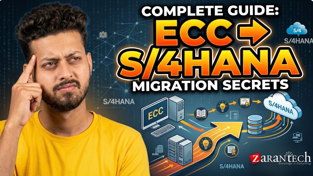 What is SAP Migration Projects (ECC to S/4HANA) | ZaranTech