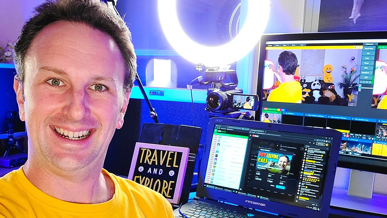 My YouTube Live Streaming Studio Tour: 2021 Setup
