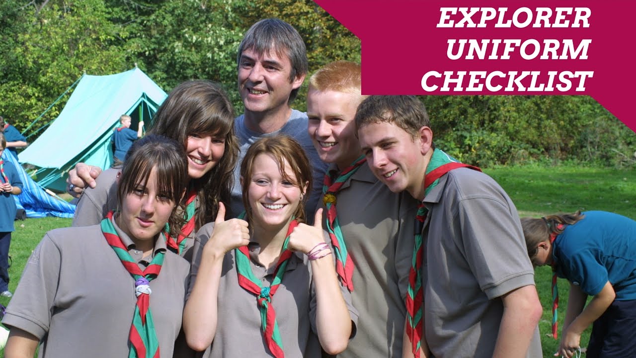 Explorer Scout Uniform Checklist