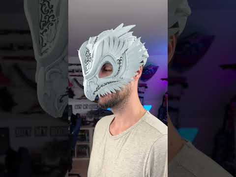 My most complicated foam mask yet! #cosplay #diycrafts