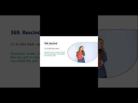 369. Rescind - Visual English Vocabulary in Urdu with pictures - #shorts #short #englishvocabulary