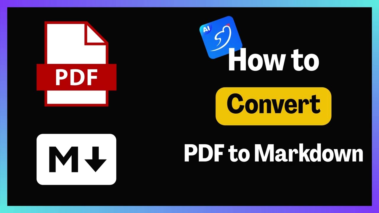 How to Convert PDF to Markdown