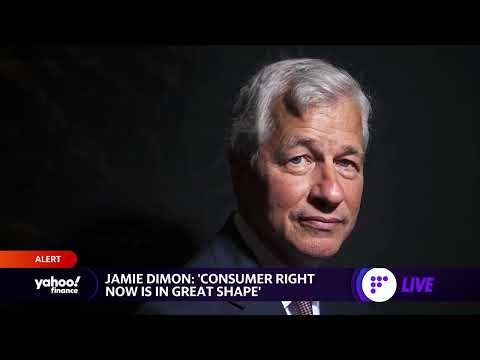 Financial stocks sink as JP Morgan earnings miss estimates