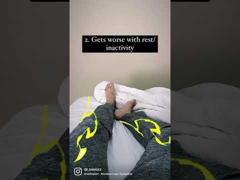 Restless Leg Syndrome - clinical features