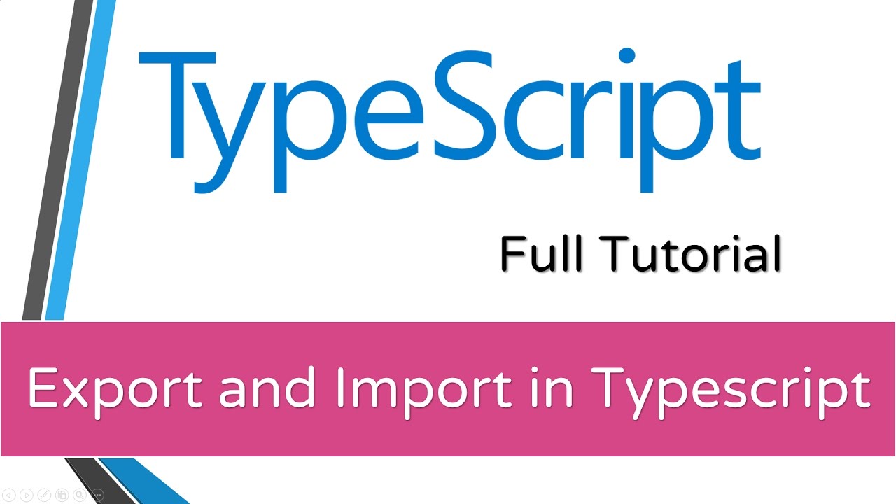 Export and Import Form in Typescript
