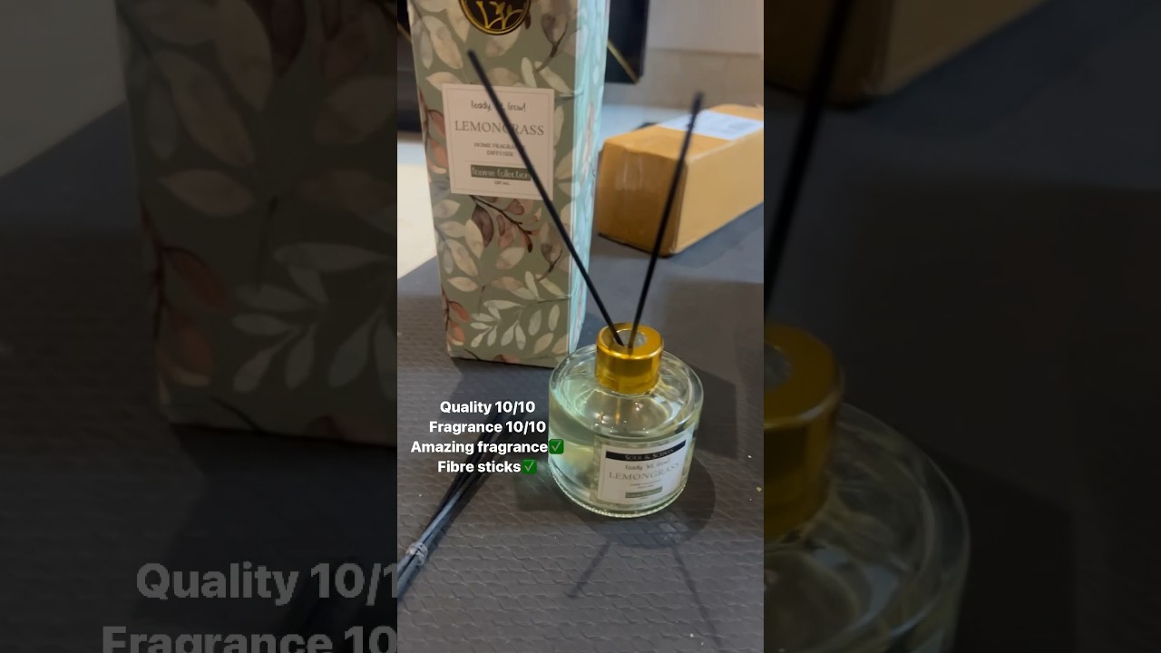 Unboxing soul & scents reed diffuser review😍❤️ #review #shorts #trending #reeddiffuser