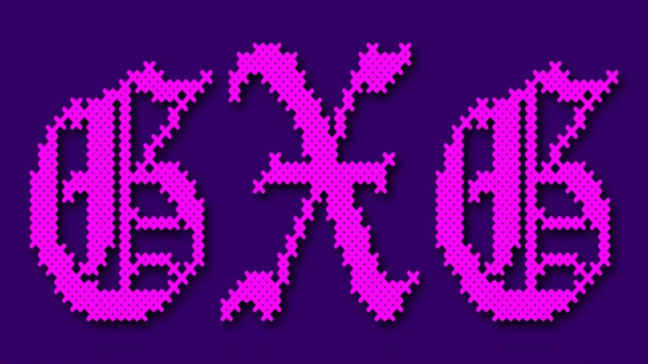 [GET] Cross Stitch font family