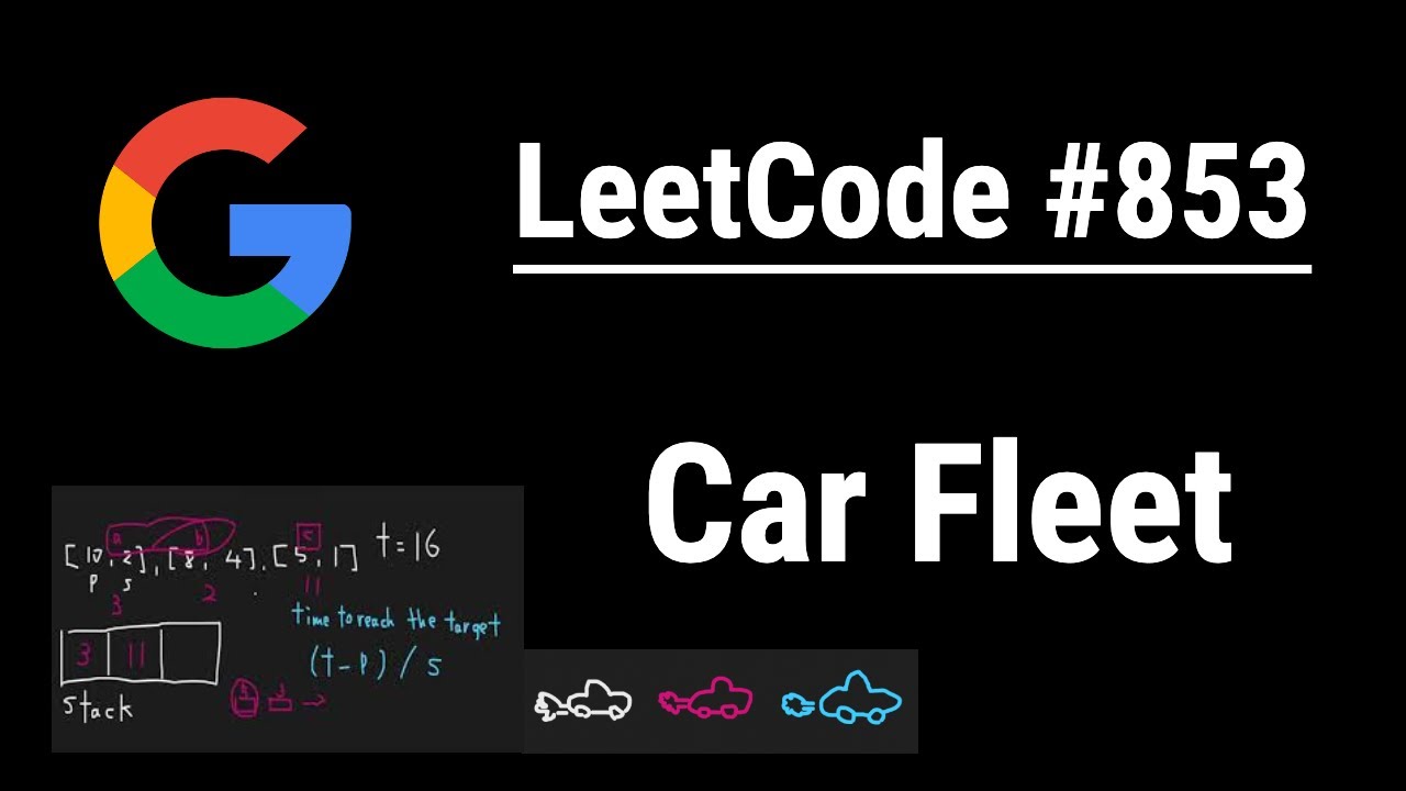 Car Fleet LeetCode 853 - Intuitive Guide + Code