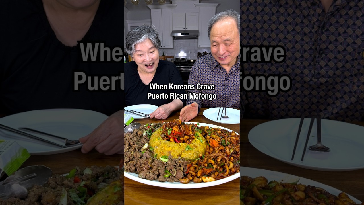 When Koreans crave Puerto Rican Mofongo