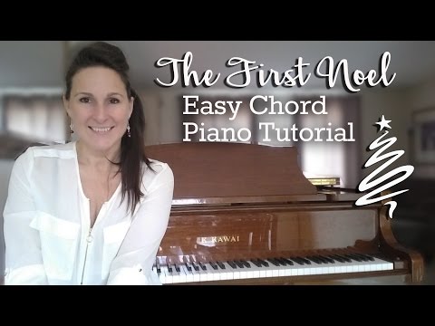 The First Noel - Easy Chord Piano Tutorial | Chording with Christmas Carols