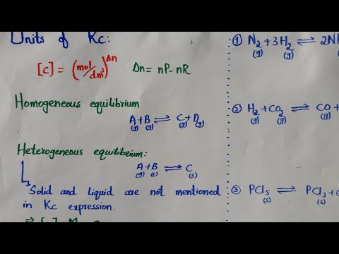 How to calculate units of kc