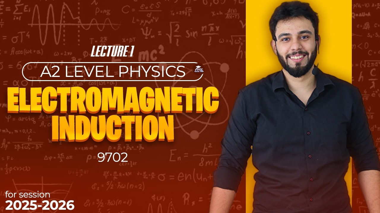 A2 Physics 9702: Electromagnetic Induction Essentials | Lecture 1