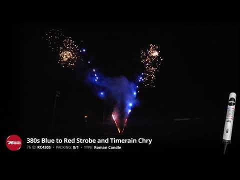 RC430S: 380s Blue to Red Strobe & Timerain Chrys