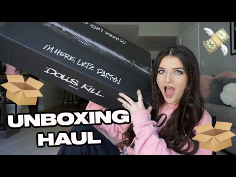 dollskill unboxing haul ♥ valentines day collection