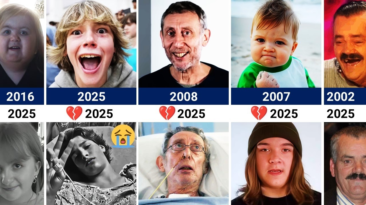 Where Are The Legendary Meme Heroes Now? (Then vs Now) 😥💔
