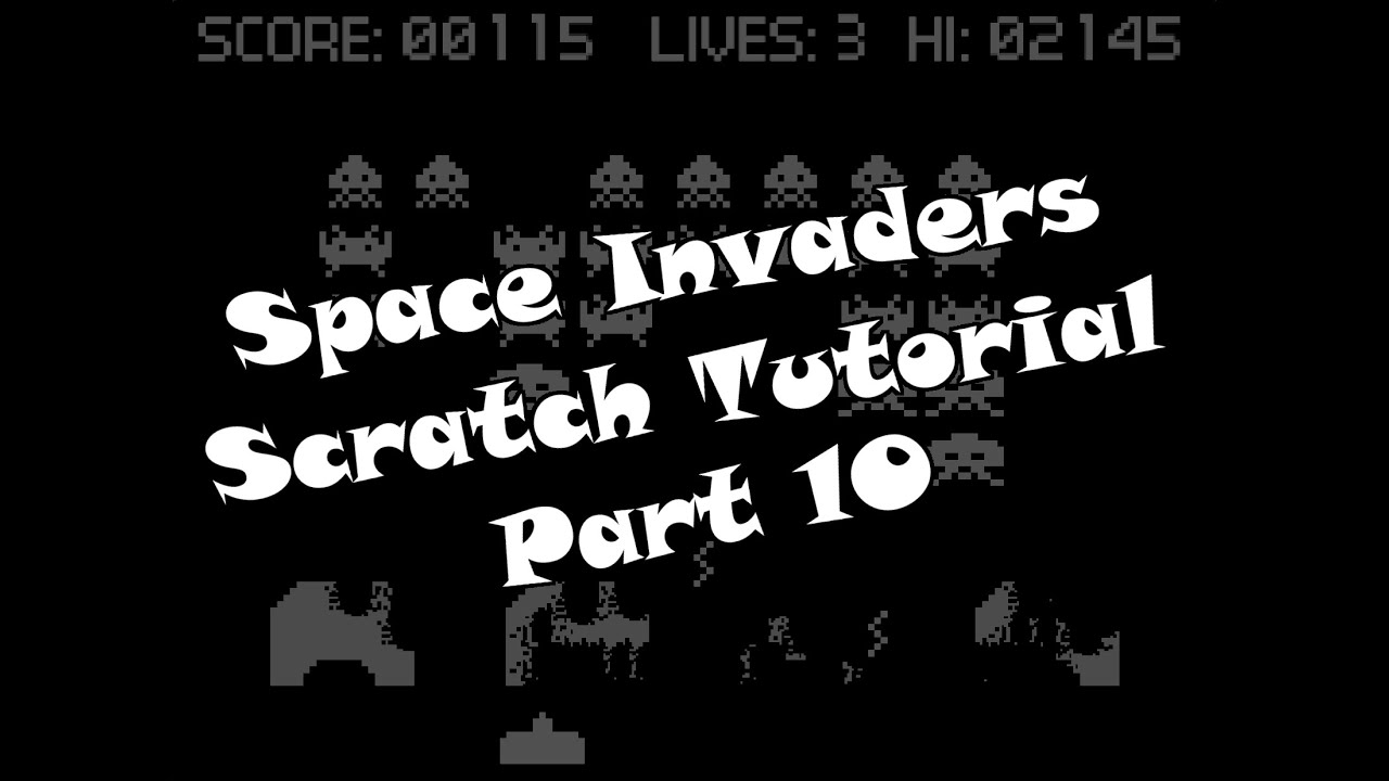 Space Invaders Part 10 - A RokCoder Scratch Tutorial