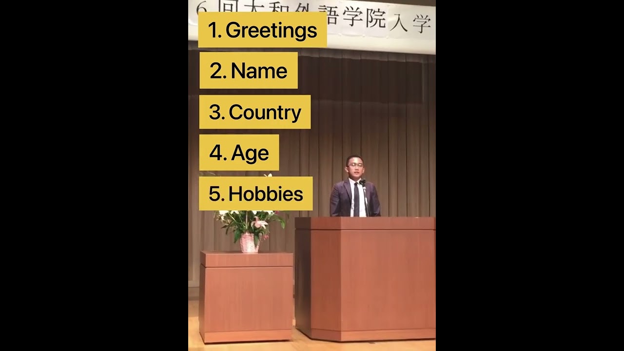 How to introduce yourself in Japanese!