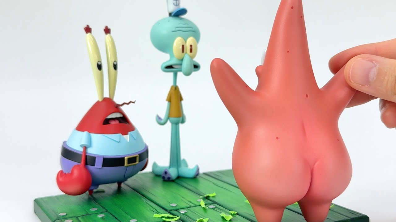 Making a Patrick bum with a 3D printer