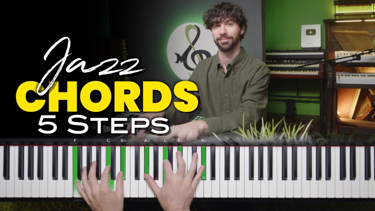 How to Play ADVANCED Jazz Chords | Piano Tutorial (5 Steps)