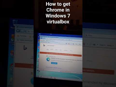 how to download Chrome in Windows 7 virtualbox