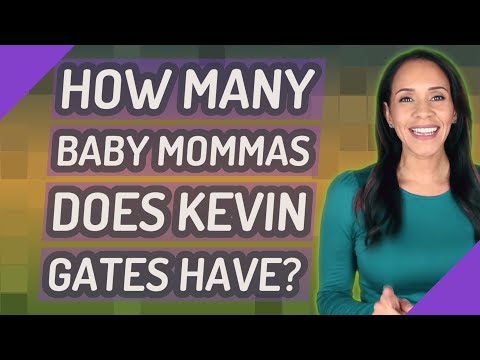 How many baby mommas does Kevin Gates have?