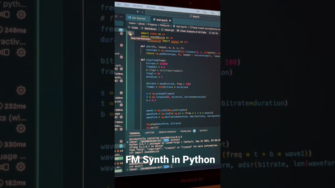 Python fm synth