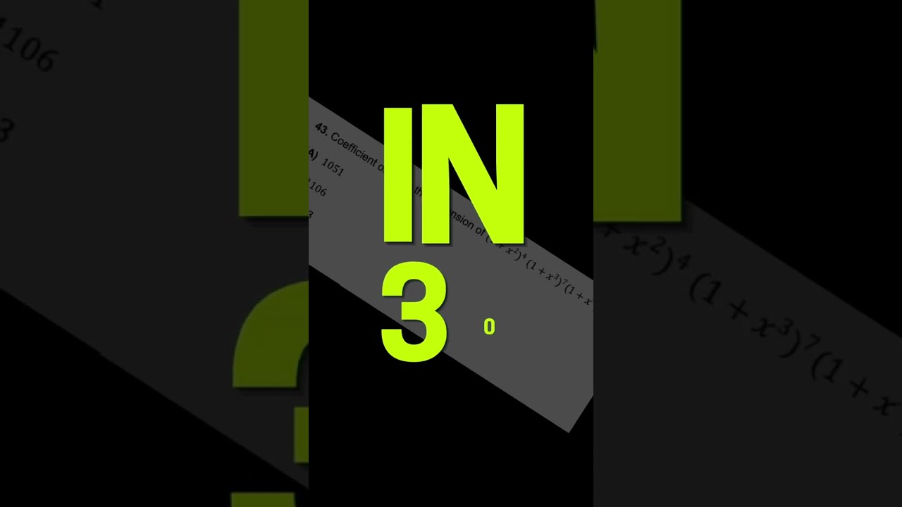 JEE Advanced 2014 question solved in 30 seconds 😱