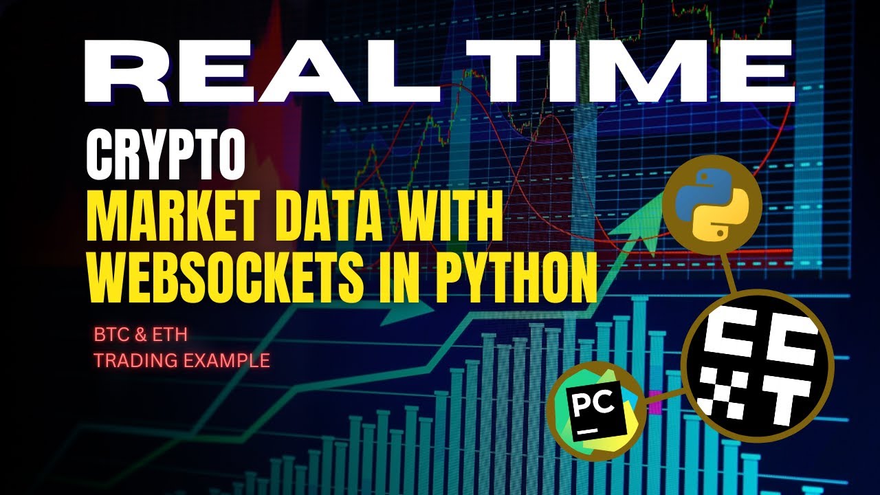 Real Time Crypto Market Data with WebSockets in Python I BTC & ETH Trading Example #websockets