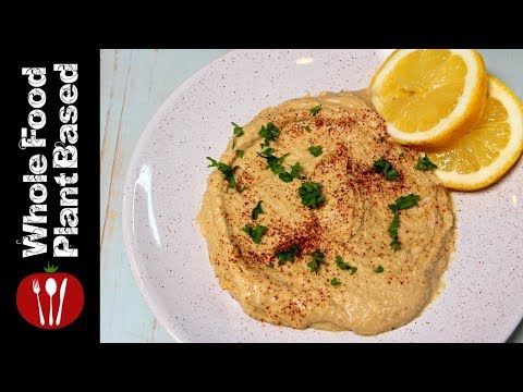 Best Plant Based Vegan Oil Free Hummus