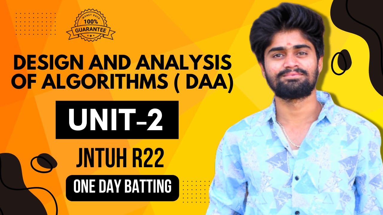 DAA UNIT 2 Explanation | JNTUH R22 | Coding Fataka