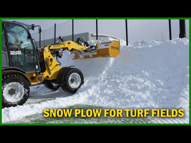 Turf Pusher | Snow Plow For Turf Fields | Pro-Tech Sno Pusher