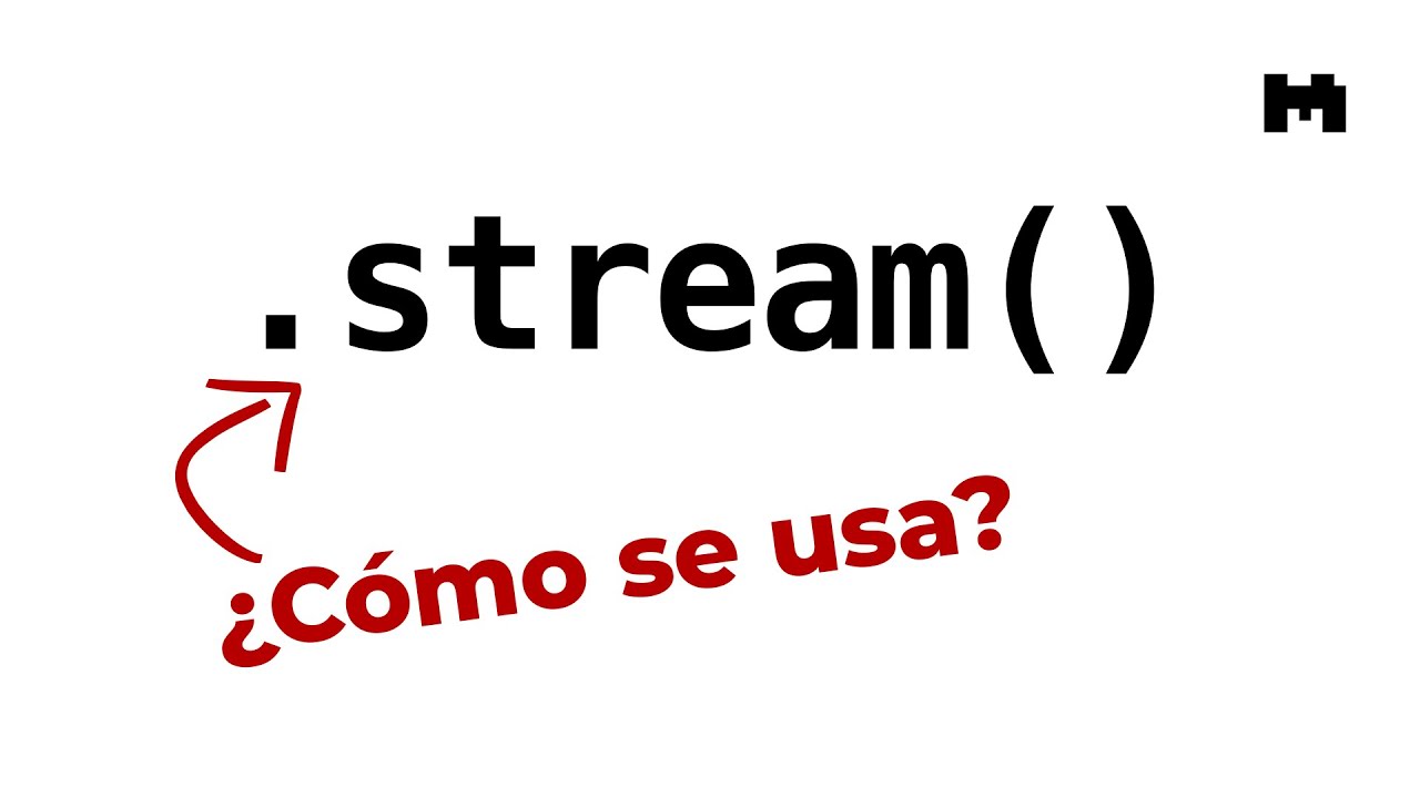 ¿Cómo programar con .stream() en Java?