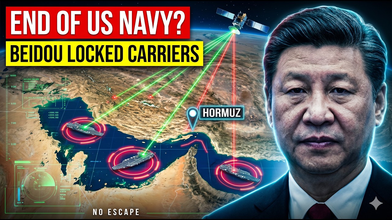 THE END OF U.S. NAVY? CHINA'S BEIDOU-3 JUST LOCKED EVERY AMERICAN CARRIER IN HORMUZ!