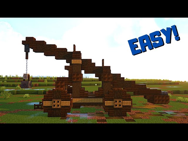 Minecraft Redditor shares their catapult design