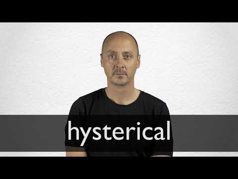 HYSTERICAL——含义、同义词和翻译| 柯林斯英语词典资源