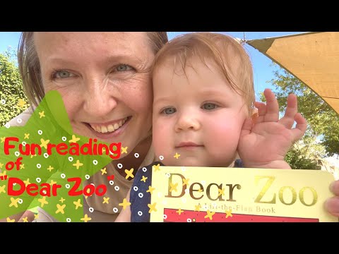 "Dear Zoo",Rod Campbell. Book reading for baby. Best baby books for new parents.