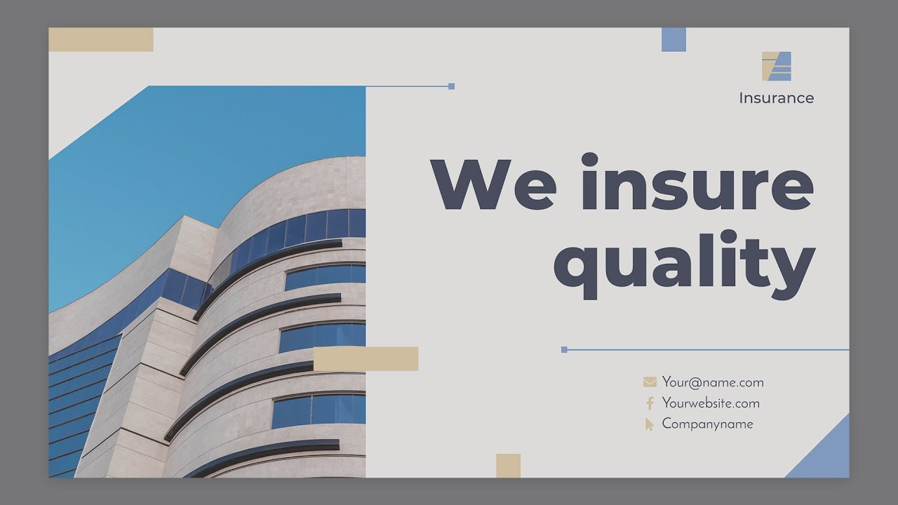 Insurance Agency PowerPoint Presentation Template