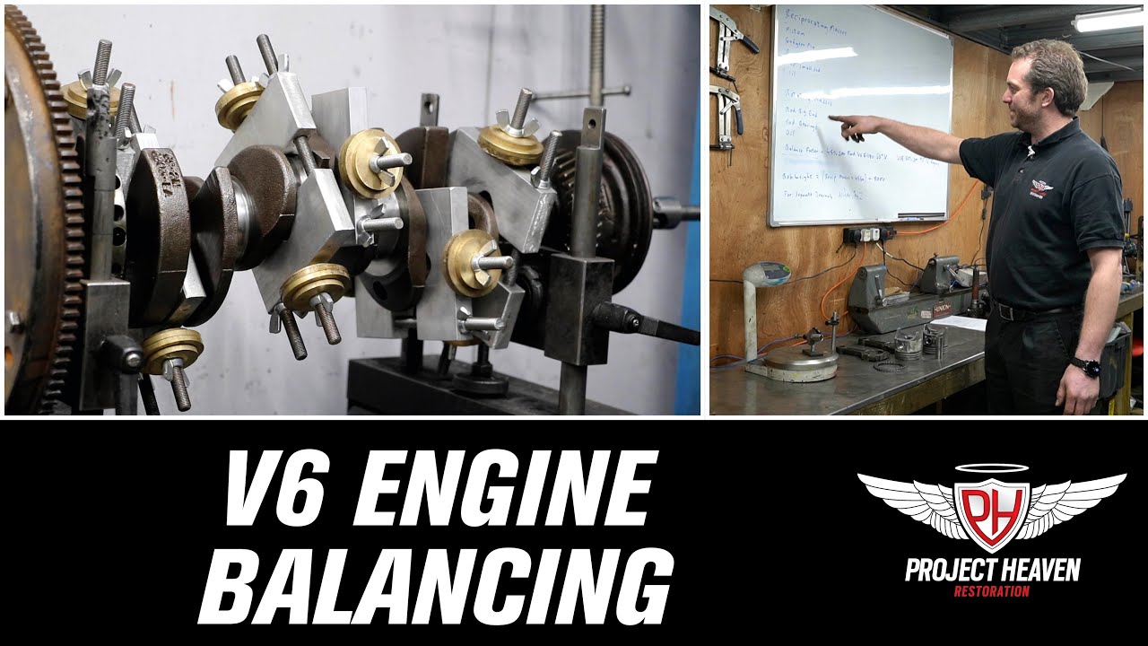 V6 Engine Balancing - How to balance an engine