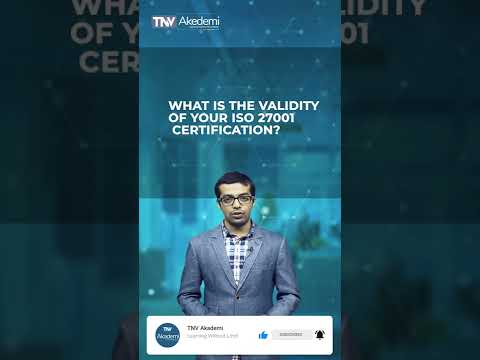 WHAT IS THE VALIDITY OF YOUR ISO 27001 CERTIFICATION?