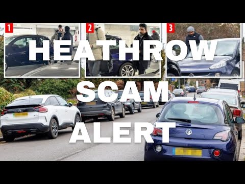 How to avoid getting scammed when parking at Heathrow airport.