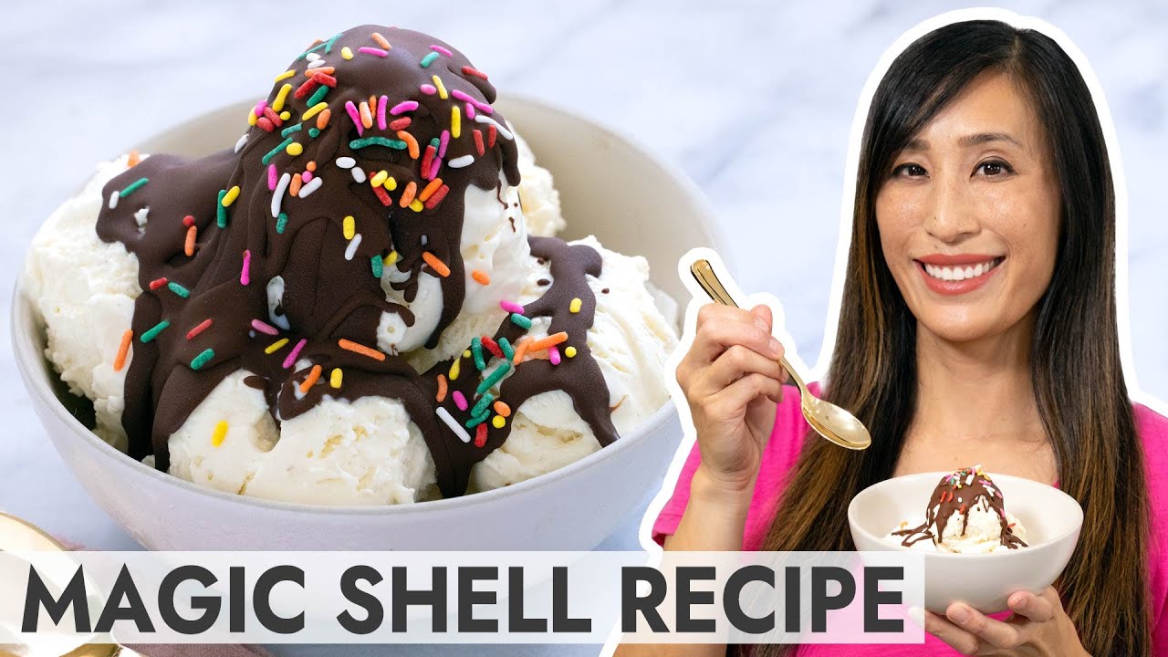 Homemade Magic Shell Recipe | Quick and Easy Ice Cream Topping