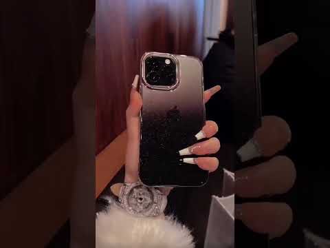 Black Glitter Gold Case For iPhone 13 Pro Max The Ultimate Protection and Style Upgrade.