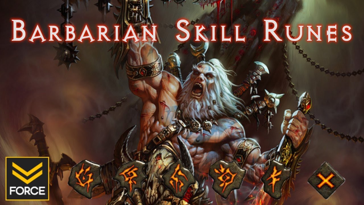 Diablo 3 Beta - Barbarian Skill Runes