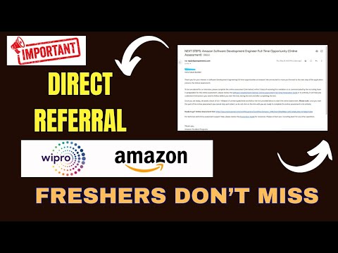 Zs Direct Referral | Amazon, Wipro, Aabasoft, HP Jobs For Freshers | Apply Fast
