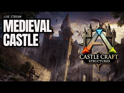 Lets Build A Medieval Castle - Ark Survival Ascended