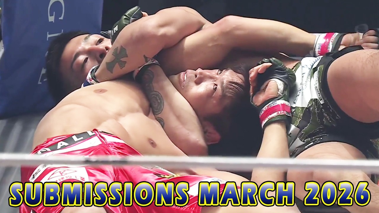 MMA Submissions of March 2026